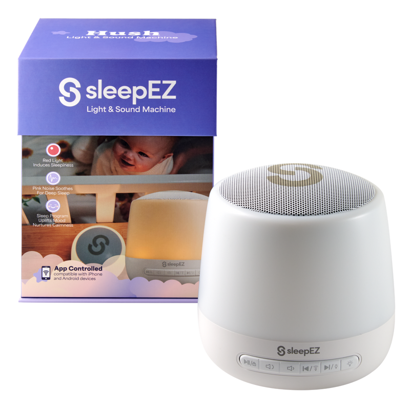 Hush Light & Sound Machine – White Noise Machine for Baby