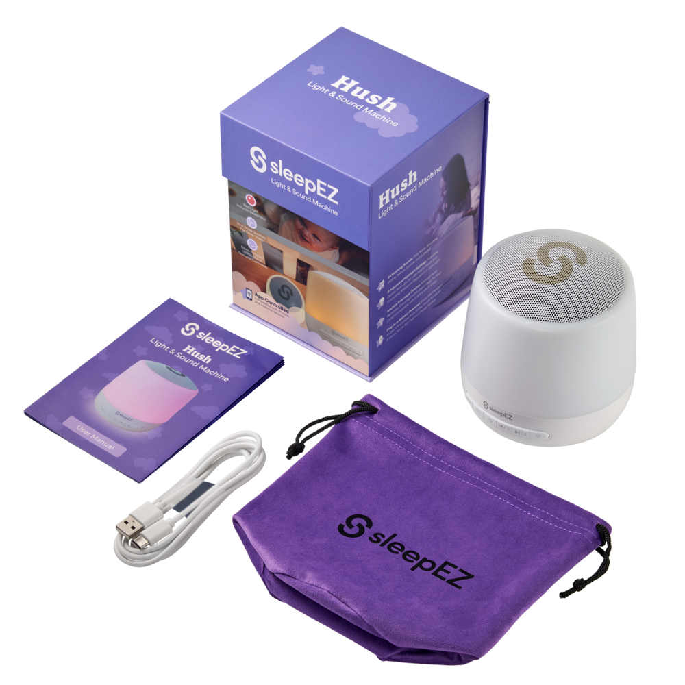 Hush Light & Sound Machine – White Noise Machine for Baby
