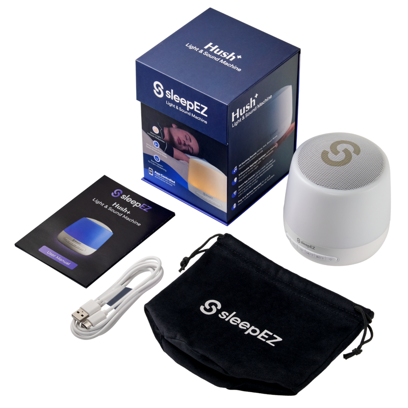 Hush+ Light & Sound Machine – Portable White Noise Machine