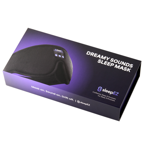 Dreamy Sounds Sleep Mask | Premium Wireless Headphones | 100% Blockout ...